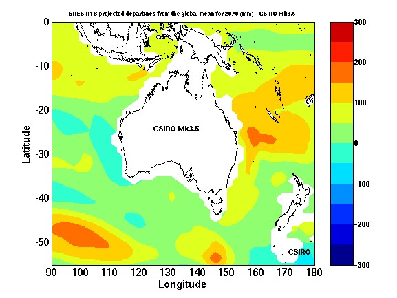 Sea-level Rise :: CSIRO & ACECRC